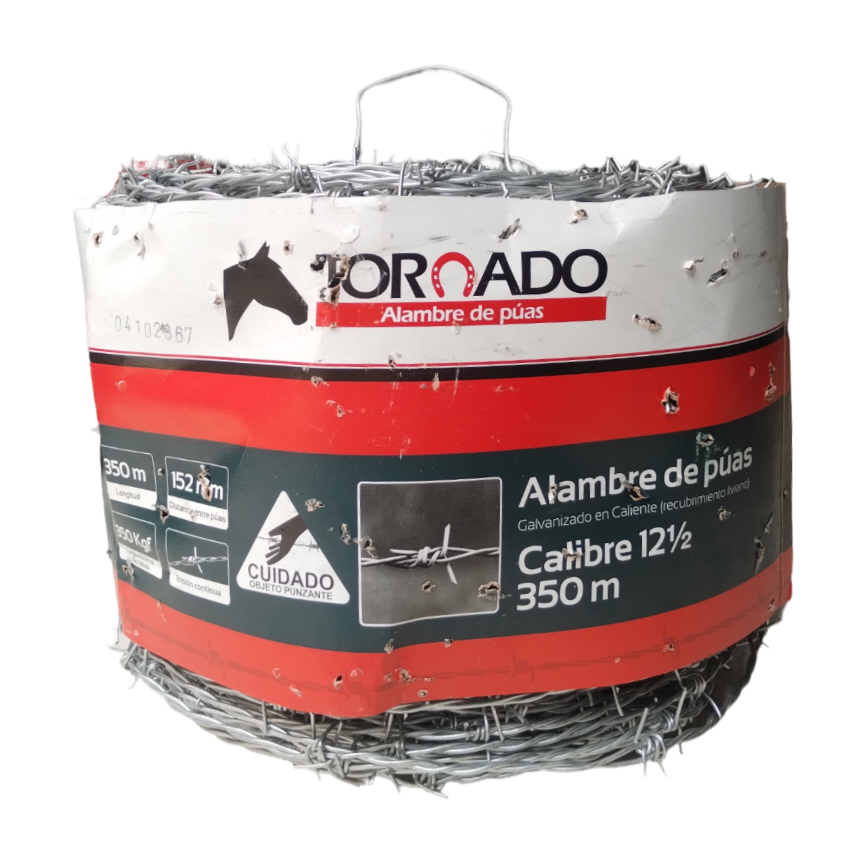 ALAMBRE PUAS TORNADO CAL 12.5 X 350 MTS – AGROTODO
