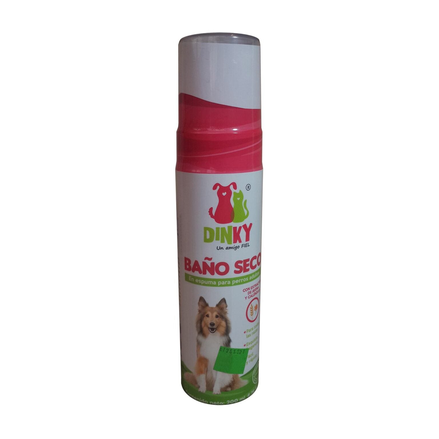 DINKY BAÑO SECO PARA PERROS X 200 ML – AGROTODO